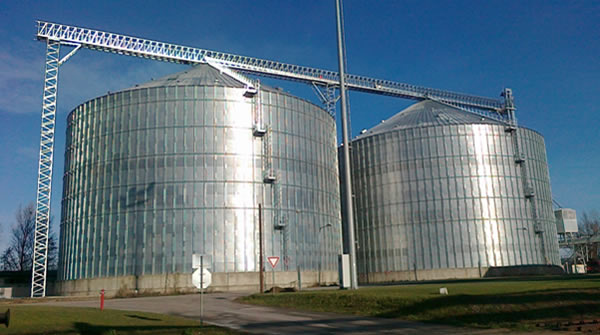 Biggest silos assembled by Silos Cordoba - Gandaria - Silos Spain