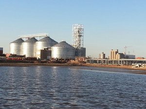 Metal structure of towers in grain storage facilities - Gandaria ...