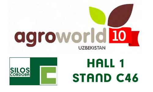 Grain storage, handling and conditioning systems at Agroworld, Uzbekistan